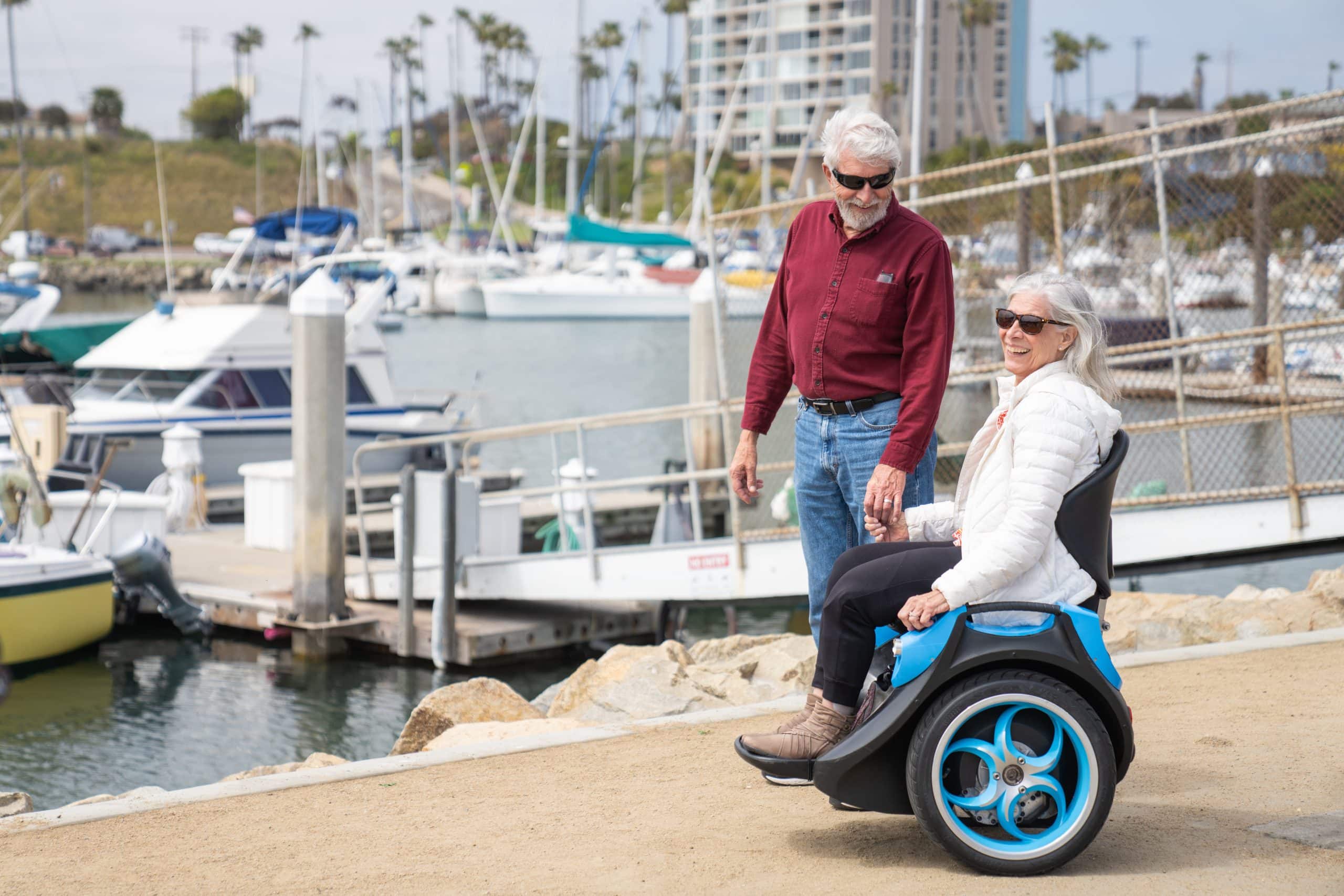 Go Anywhere with the Omeo Wheelchair's All-Terrain Capability | Access ...